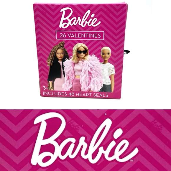 Barbie | Other | Barbie Valentine Cards New | Poshmark